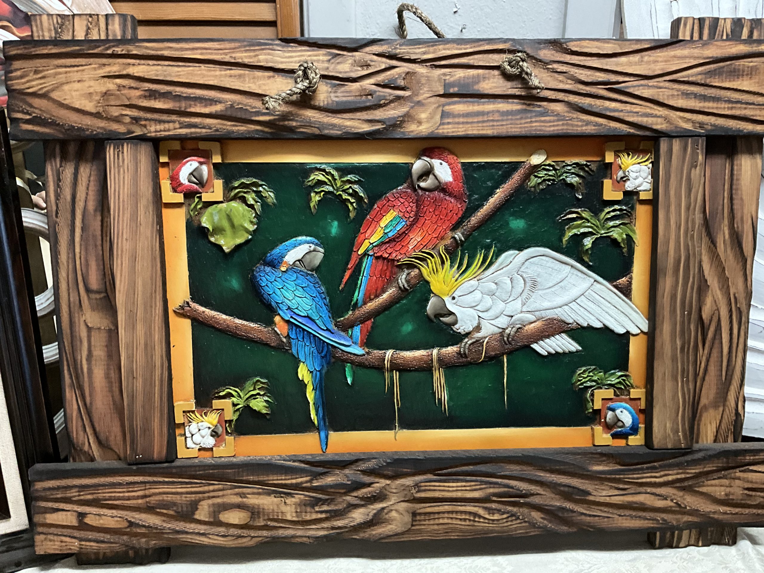 wooden resin frames – Los Chiles Imports